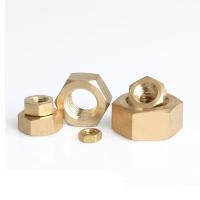 China GB52 Brass Hexagon Nut Brass Hexagon Nuts DIN934 GB6170 GB52 for sale