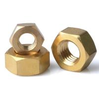 China GB52 Brass Hexagon Nut Brass Hexagon Nuts DIN934 GB6170 GB52 for sale