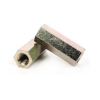 China Color Zinc Plated Long Hex Coupling Nuts DIN6334 Hex Long Nut Connecting Nut for sale