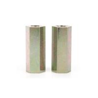 China Color Zinc Plated Long Hex Coupling Nuts DIN6334 Hex Long Nut Connecting Nut for sale