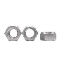 China Stainless Steel Prevailing Torque Type All Metal Hexagon Nuts DIN980 (M) for sale
