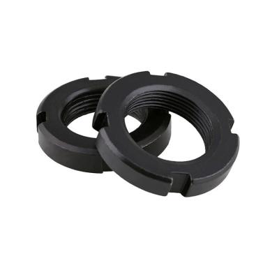 China DIN981 Locknuts Self-Locking Nut Slotted Round Nut for sale