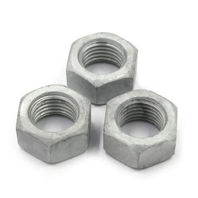 China DIN934 Hot Dip Galvanized Hexagon Nut Hex Nuts for sale