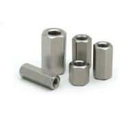 China Bright Zinc Plated Threaded Rod Connected Nut for sale