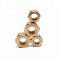China Precision DIN 934 M42 EN24034 Brass Hex Nuts for sale