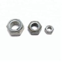 China DIN 980 (M) All Metal Prevailing Torque Type Hexagon Nuts With Two Piece for sale