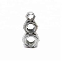 China DIN 980 (M) All Metal Prevailing Torque Type Hexagon Nuts With Two Piece for sale