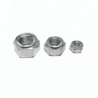 China DIN 980 (M) All Metal Prevailing Torque Type Hexagon Nuts With Two Piece for sale