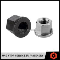 China DIN 6331 Hexagon Flange Nuts With Collar Bright Neat Body for sale