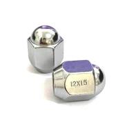 China Universal 19mm 21mm Hubs Lugs Chrome Nut For Wheel Nut Cover for sale
