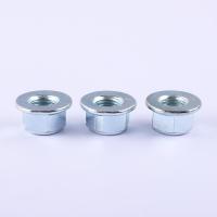 China Torque Type All Metal Plating Hex Flange Nut Sliver Surface for sale