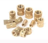 China DIN6303 GB17880.1 Brass Rivet Nut Inlaid Copper Polished for sale