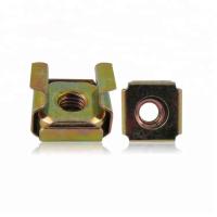 China 4.8 A2-70 A4-80 Rack Mount Cage Nuts Square Lock Castle Nuts Weld Nut For Furniture for sale
