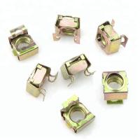 China 4.8 A2-70 A4-80 Rack Mount Cage Nuts Square Lock Castle Nuts Weld Nut For Furniture for sale