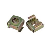 China 4.8 A2-70 A4-80 Rack Mount Cage Nuts Square Lock Castle Nuts Weld Nut For Furniture for sale