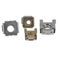 China 4.8 A2-70 A4-80 Rack Mount Cage Nuts Square Lock Castle Nuts Weld Nut For Furniture for sale