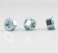 China Metric Metal Stainless Steel Flange Nuts Non Slip Hexagon Flange Nut for sale