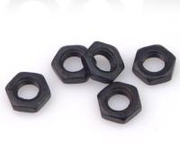 China Black Oxide Hexagon Thin Nut DIN439 Hex Nut Blacken for sale