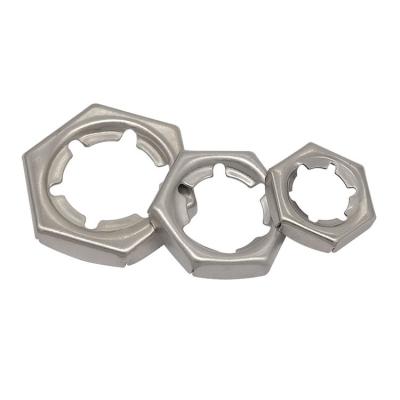 China DIN 7967 Self Locking Counter Nuts DIN7967 GB 805 Tight Nut for sale