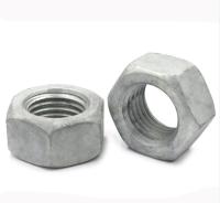 China GB52 Hot Dip Galvanized Hexagon HDG Nuts M2 - M64 Size for sale