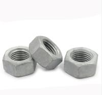 China GB52 Hot Dip Galvanized Hexagon HDG Nuts M2 - M64 Size for sale