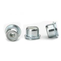 China Higher Head Self Clinching M8 Nyloc Nut ZINC PLATED for sale
