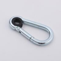 China DIN 5299 FORM C Hook 7mm AISI304 Gourd Type Carabiner Hook Snap Hook Round Wire And Forged for sale