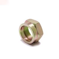 China Pipe Fitting Hex Nut Tube Insert Pipe Thread Nut Pipe Thread Tube Nut for sale