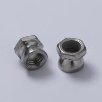 China Customized A2 SS304 Anti Theft Twist Off Security Hex Breakaway Nuts M6 M8 Hex Tamper Proof Shear Nut for sale