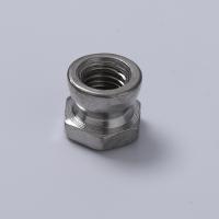 China Customized A2 SS304 Anti Theft Twist Off Security Hex Breakaway Nuts M6 M8 Hex Tamper Proof Shear Nut for sale