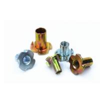 China Pronged Tee Blind Furniture Tee Nut Stainless Steel Hardware Furniture Insrt Tee Nuts With Pronge for sale