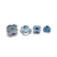 China Pronged Tee Blind Furniture Tee Nut Stainless Steel Hardware Furniture Insrt Tee Nuts With Pronge for sale