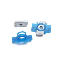 China Strut Channel Nuts Solar Fastener Zinc Plated Combo Nut Washer Channel Nut With Plastic Wing for sale