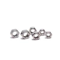 China DIN934 Hexagon Nuts DIN934 Metric Screw Threads Stainless Steel 304 316 Hex Nut for sale