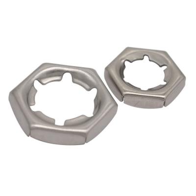 China DIN 7967 Self Locking Counter Nuts Tight Nut DIN7967 GB 805 Tight Self Locking NutsTight Nut for sale