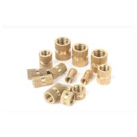 China Brass Knurled Inlaid Nut Copper Injection Injection Double Pass Chamfered Knurled Copper Nut Set With Inlaid for sale