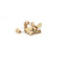 China Brass Knurled Inlaid Nut Copper Injection Injection Double Pass Chamfered Knurled Copper Nut Set With Inlaid for sale