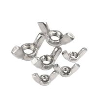 China 304 Stainless Steel Wing Nuts DIN 315  Precision Casting DIN315  Wing Nuts Butterfly Nut for sale