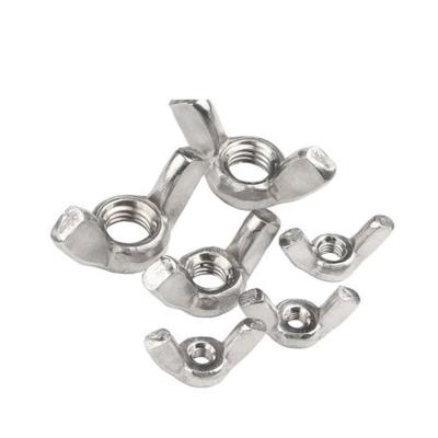 China 304 Stainless Steel Wing Nuts DIN 315  Precision Casting DIN315  Wing Nuts Butterfly Nut for sale