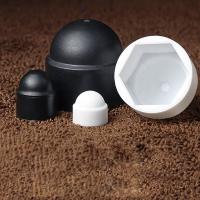 China Bolt Nut Decorative Cap Outer Hexagon Screw Plastic Cover Ugly Protection Cover Nut Screw Cap Anti Rust for sale