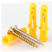China Plastic Drywall Wall Anchors Nylon Wall Plug Anchor With Self Tapping Screws For Plasterboard for sale