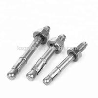 China Anti Rust M20 Chemical Foundation Concrete M20 M12 16mm Expansion Wedge Anchor Bolts With Nut for sale