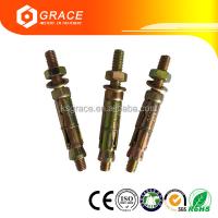 China Projecting Bolt Type Steel Heavy Duty 3 Shield Anchors Expansion Shield Anchor for sale