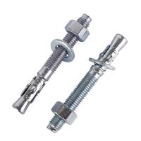 China Heavy Duty Wedge Type Expansion Anchor , Through Bolts Anchor Bolt for sale
