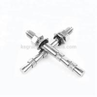 China Heavy Duty Wedge Type Expansion Anchor , Through Bolts Anchor Bolt for sale
