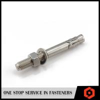 China Stainless Steel Anchor Bolt Standard Size Screw Type Expansion Anchor Bolts for sale