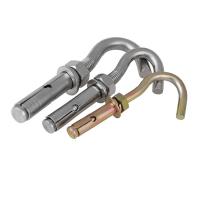 China Bright Finish Expanding Rawl Sleeve Anchor 1/4in Anchor Hook Bolt for sale