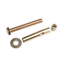 China 5/16IN Dia Zinc Internal Expansion Bolt M6-M48 Sleeve Anchor With Flange Nut for sale