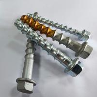China Concrete self-tapping screw anchors Cement self-cutting screw anchors Expansion screws hexagonal flange self-cutting anchors for sale
