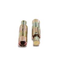 China Color zinc cut anchor bolts External Force Expansion Anchor Bolts for sale